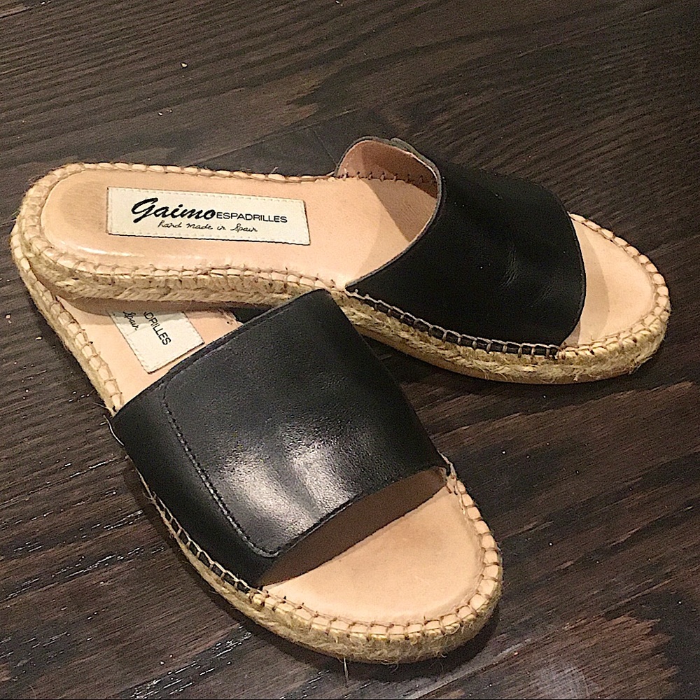 Gaimo Espadrille Flat Sandals Made In Spain - Gem